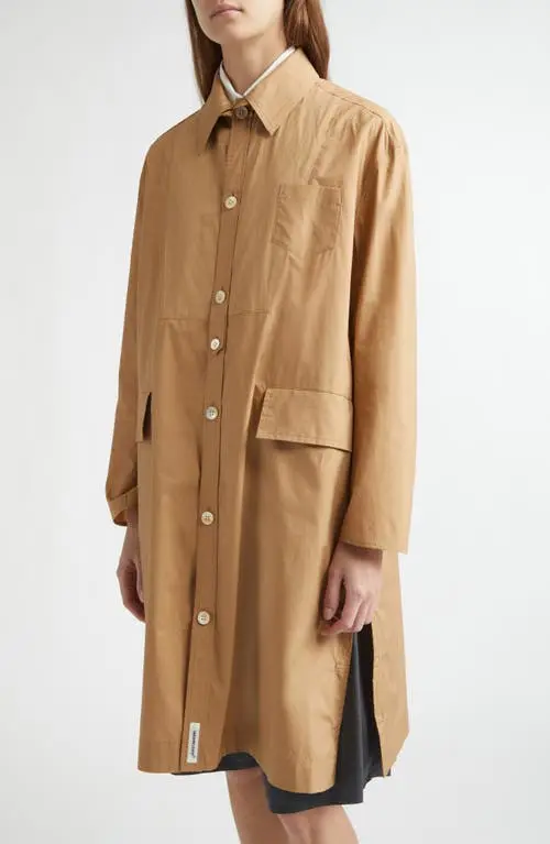 UNDERCOVERISM Textured Bib Cotton Coat