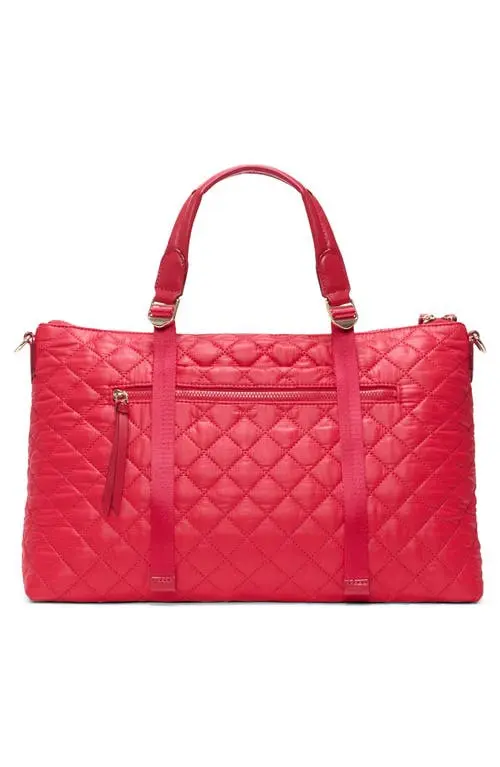 Mz Wallace Medium Park Quilted Satchel - Apple