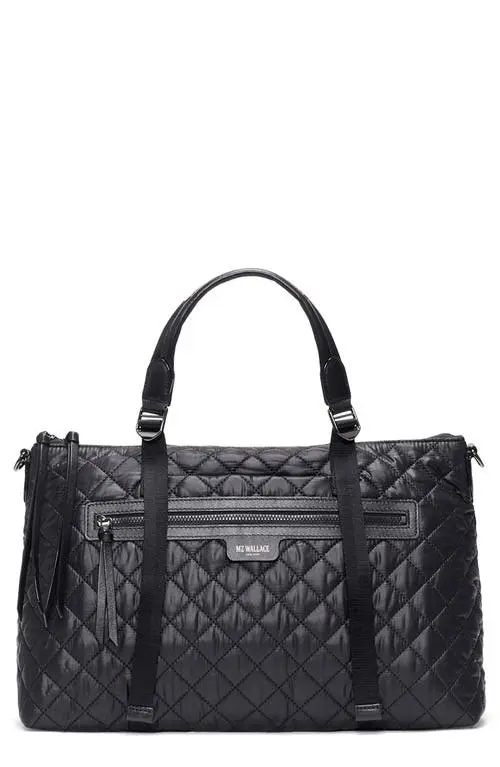Mz Wallace Medium Park Quilted Satchel