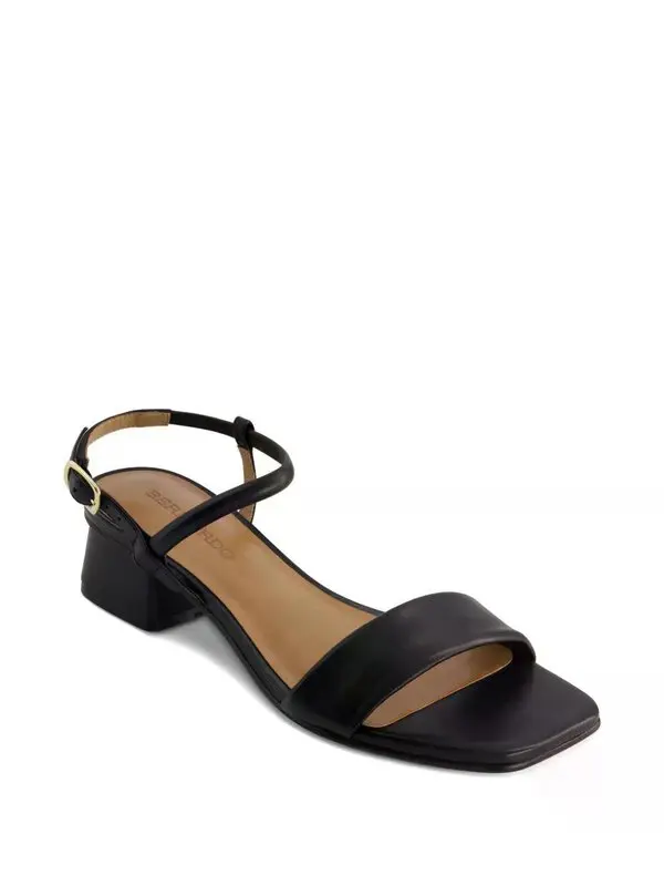 Bernardo Josei Leather Sandals - Black