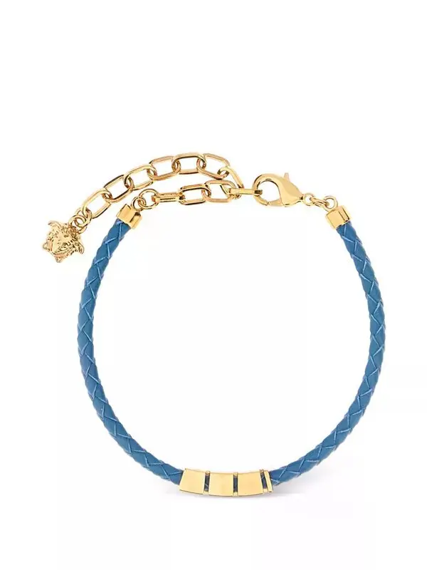 Versace Leather Bracelet - Gold