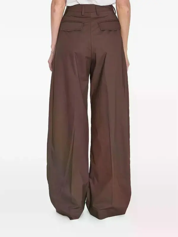 THELATEST Billie Pleated Trousers - Brown