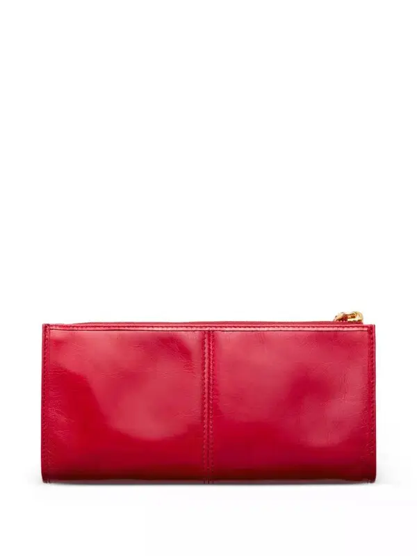Prada Leather Wallet - Red