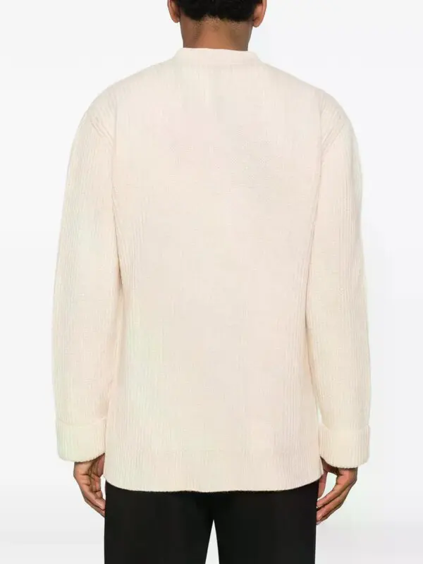 A.p.c. Buttoned V-neck Cardigan - Neutrals