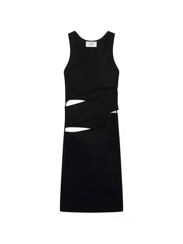 Coperni Cut-out Mini Dress - Black