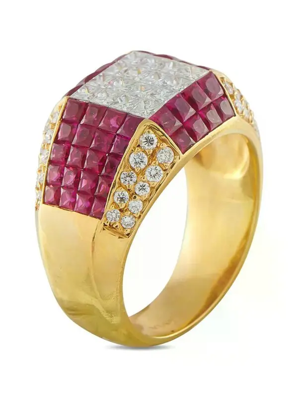 LE VIAN Diamond And Ruby Ring