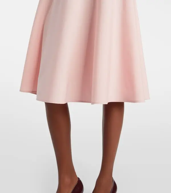 Dolce & Gabbana Wool-blend Midi Skirt