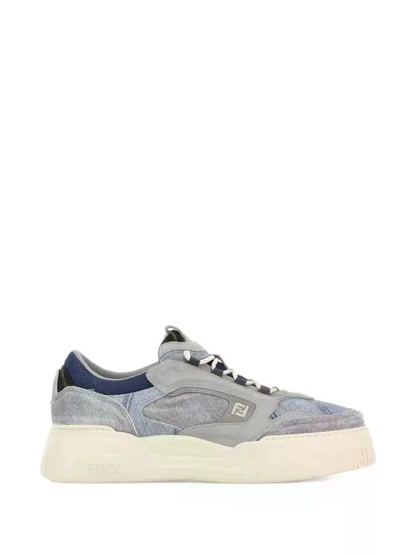 Fendi Denim Force Sneakers