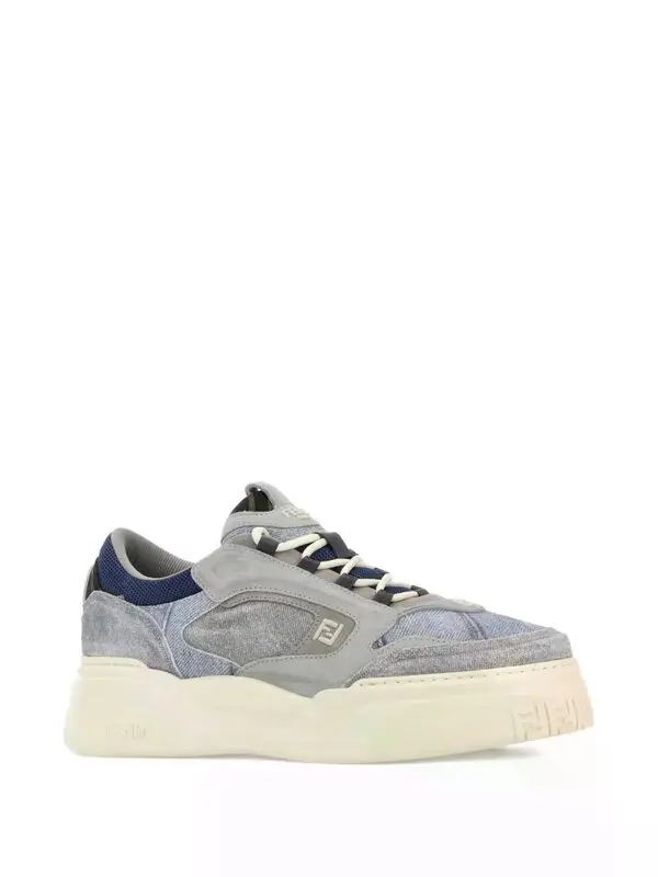 Fendi Denim Force Sneakers