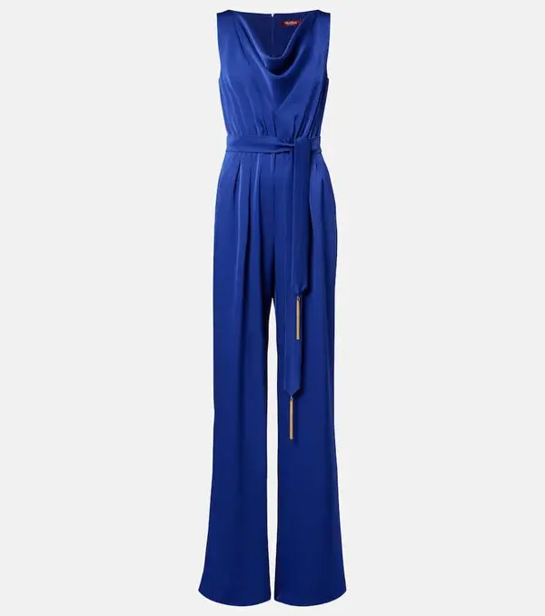 Max Mara Donata Jumpsuit - Blue