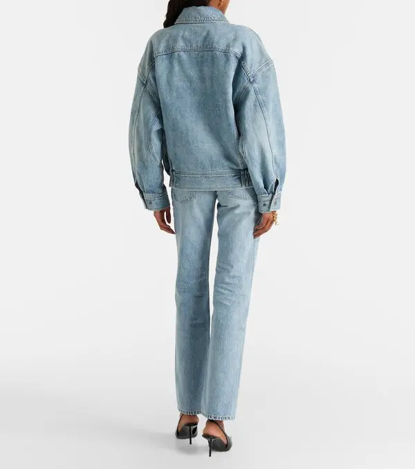 Saint Laurent High-rise Straight Jeans