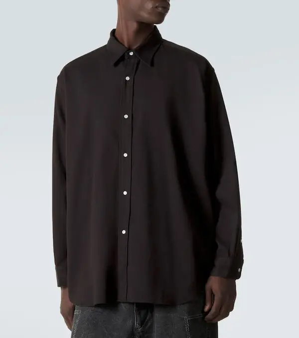 A.PRESSE Cotton Twill Shirt