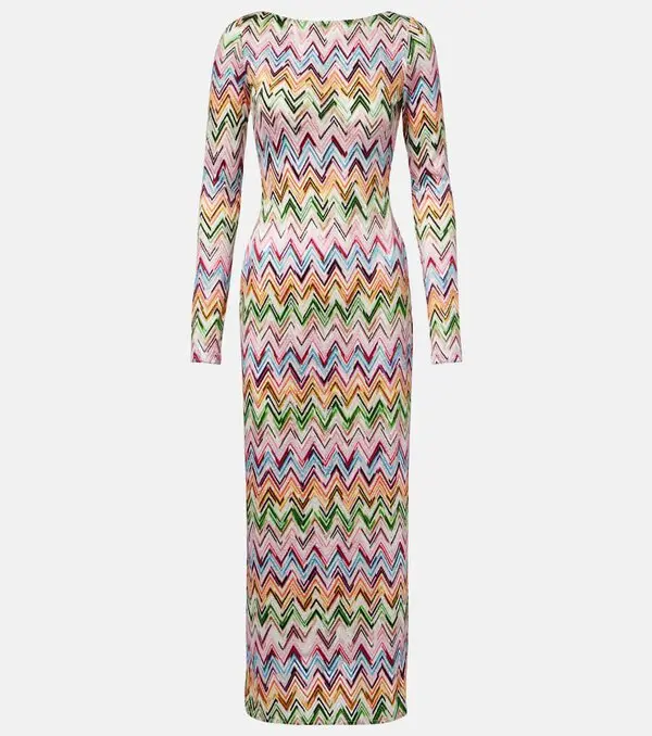 Missoni Zigzag Maxi Dress - Multicoloured