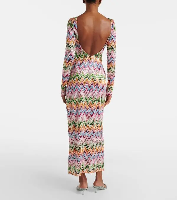 Missoni Zigzag Maxi Dress - Multicoloured
