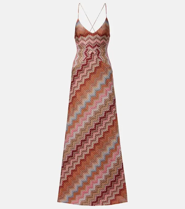 Missoni Zigzag Maxi Dress - Multicoloured