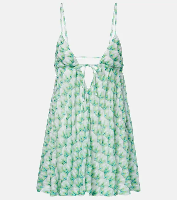 Missoni Floral Viscose Romper - Green
