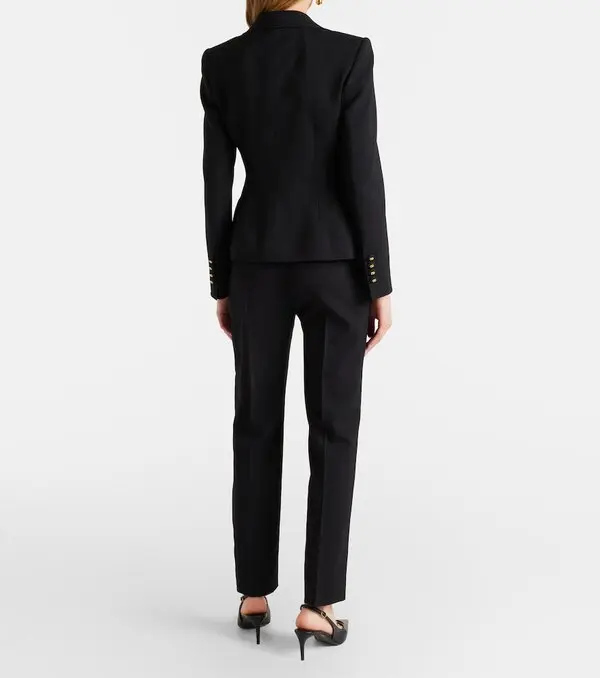 Dolce & Gabbana Wool-blend Slim Trousers