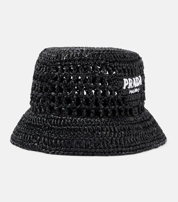 Prada Logo Bucket Hat