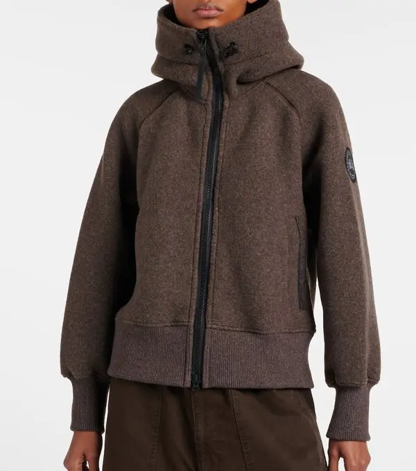 Canada Goose Black Label Chilliwack Wool-blend Jacket - Brown