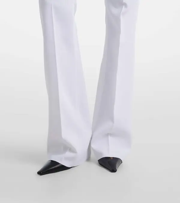 Max Mara Cotton Slim Fit Trousers