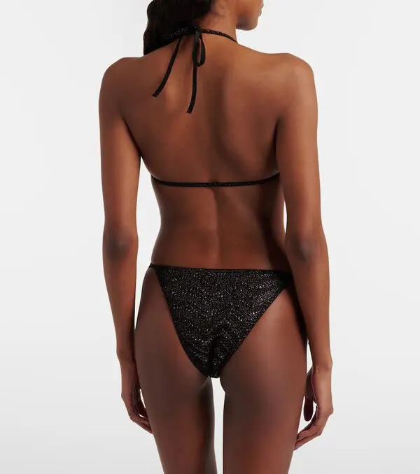 Missoni Zigzag Sequined Lamé Bikini