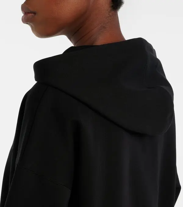 Max Mara Cotton-blend Hoodie - Black