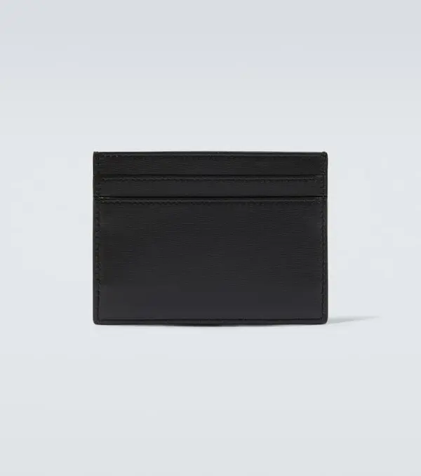 Saint Laurent Cassandre Leather Card Case
