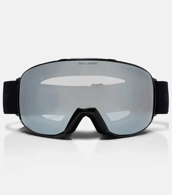 Saint Laurent Logo Ski Goggles - Black