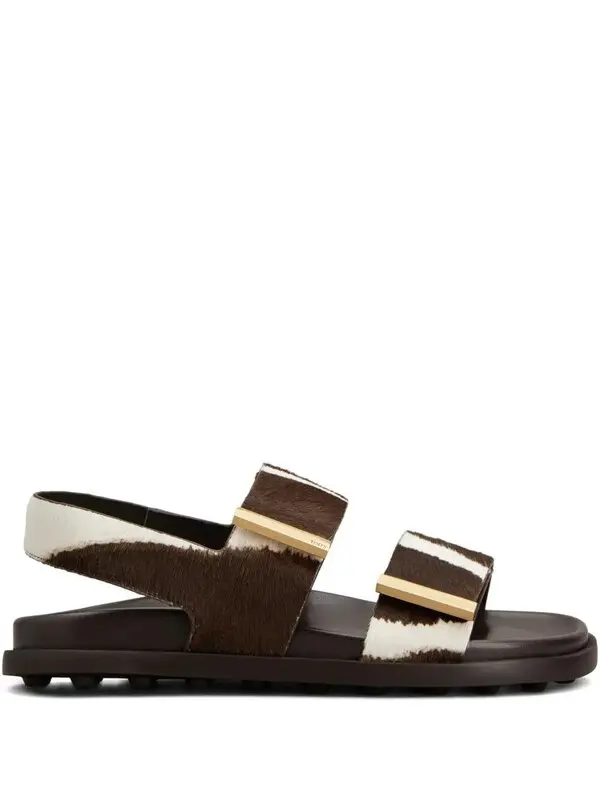 TOD`S Pony Hair Sandals