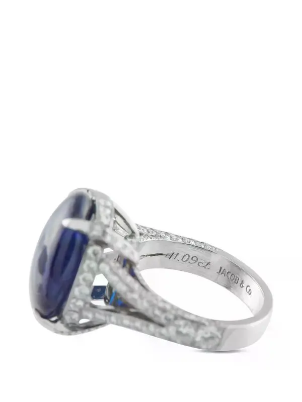 JACOB & CO Diamond And Sapphire Fine Ring