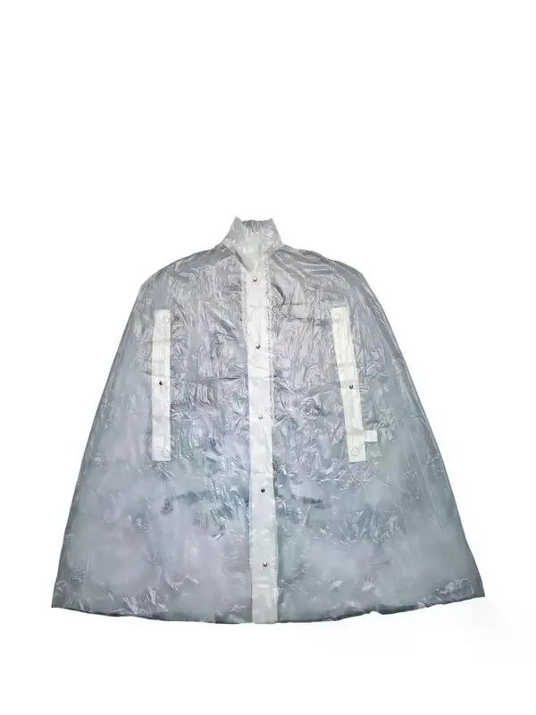 PROTOTYPES Graphic-print Raincoat - Grey