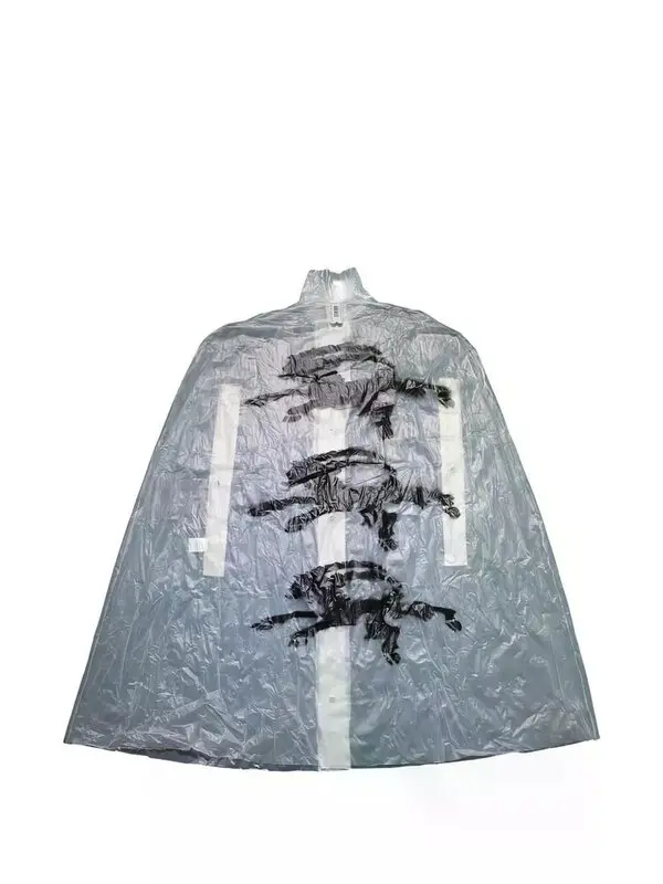 PROTOTYPES Graphic-print Raincoat