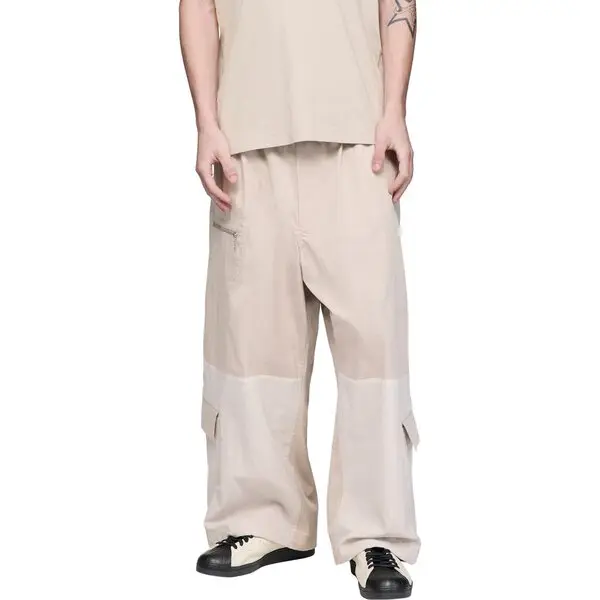 Y3 Drawstring Straight Leg Pants