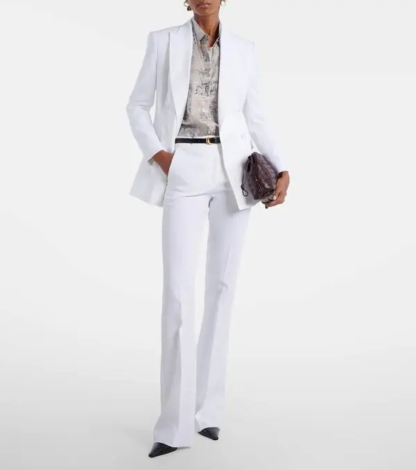 Max Mara Cotton Slim Pants