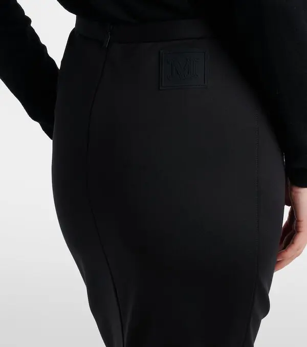 Max Mara Piuma Jersey Pencil Skirt