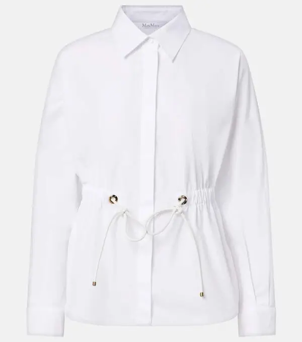 Max Mara Tazzina Cotton Shirt - White