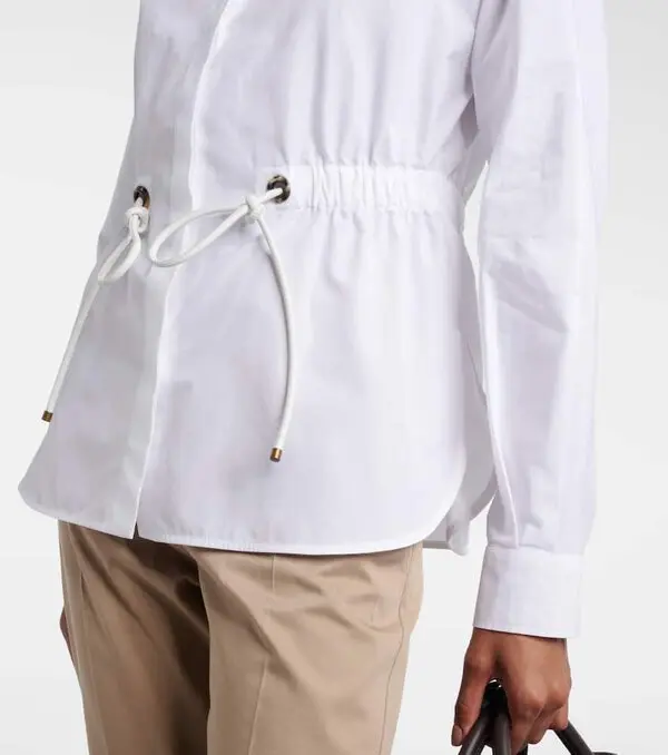 Max Mara Tazzina Cotton Shirt - White