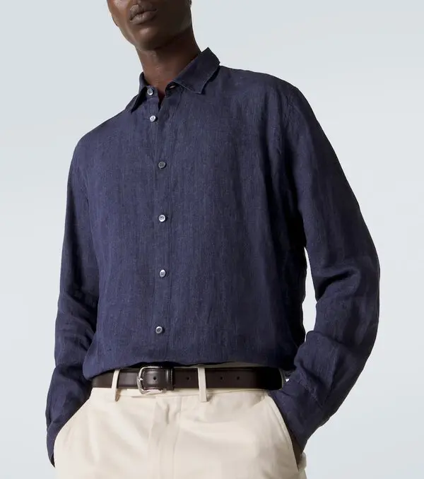 Sunspel Linen Shirt