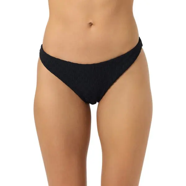 O'Neill Willow Weave Flamenco Bikini Bottoms - Black