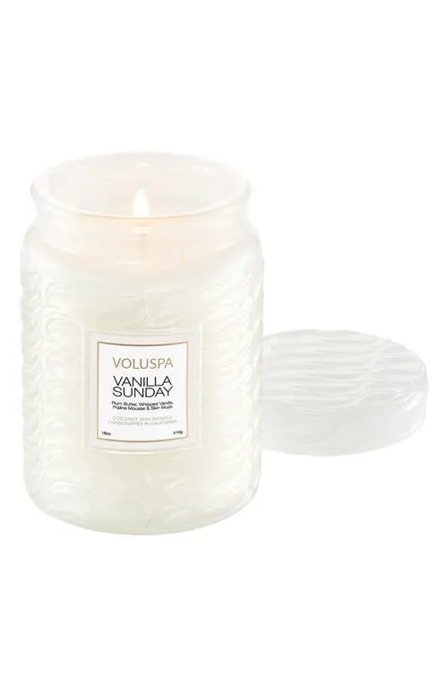 Voluspa Sunday Large Jar Candle - Vanilla