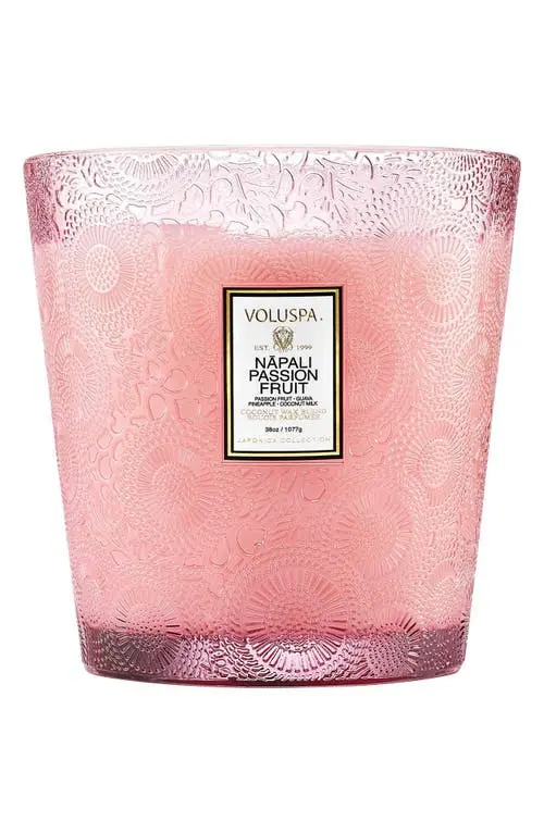 Voluspa Napali Passion Fruit 3 Wick Hearth Candle - No Color