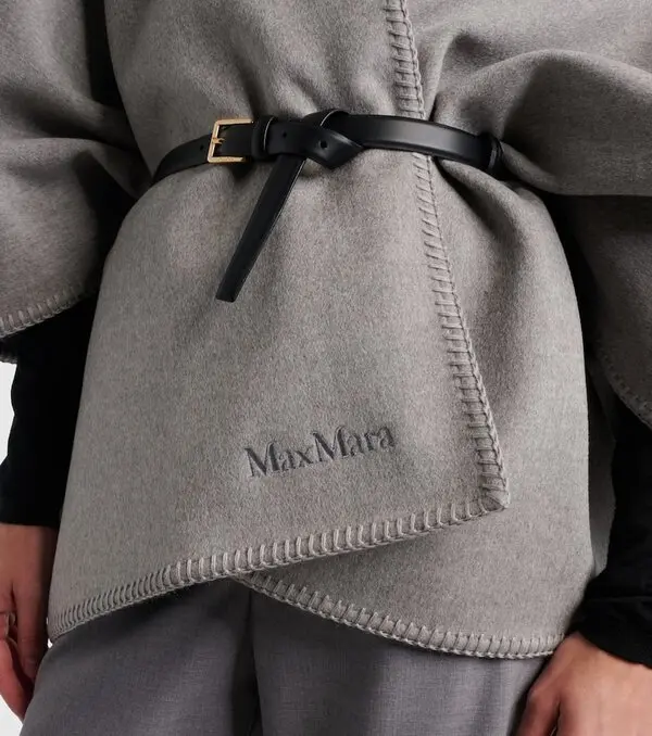 Max Mara Virgin Wool Cape