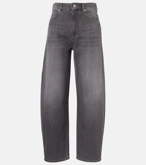 Max Mara Allegra Barrel-leg Jeans - Grey