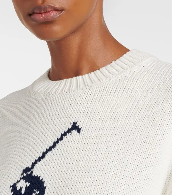 Polo Ralph Lauren Big Pony Intarsia Cotton Sweater