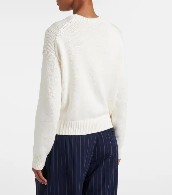 Polo Ralph Lauren Big Pony Intarsia Cotton Sweater