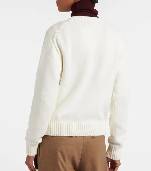 Polo Ralph Lauren Polo Bear Intarsia Cotton Sweater