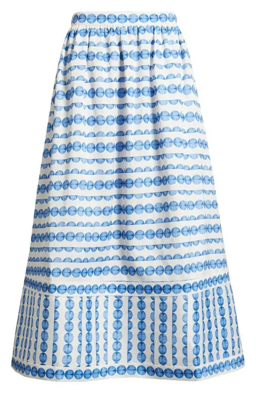 French Connection Structured Taffeta Midi Skirt