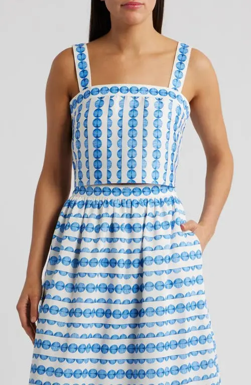 French Connection Structured Taffeta Tank