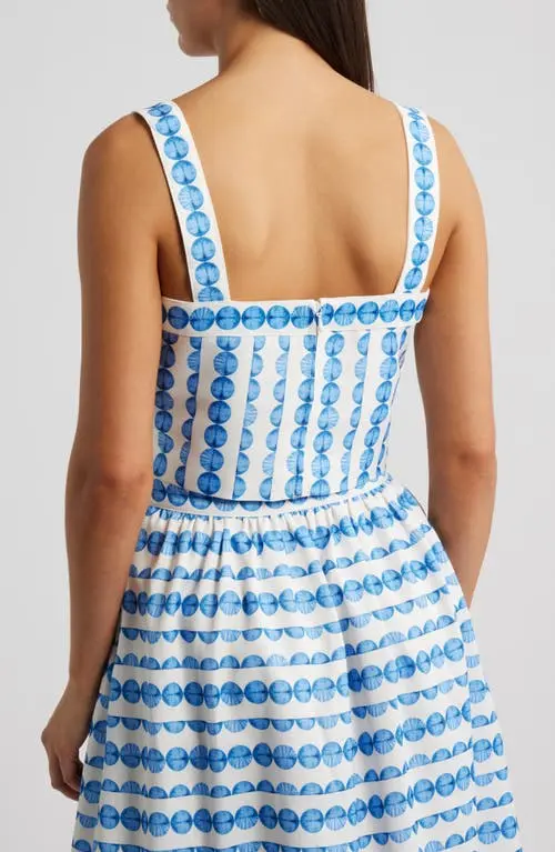 French Connection Structured Taffeta Tank