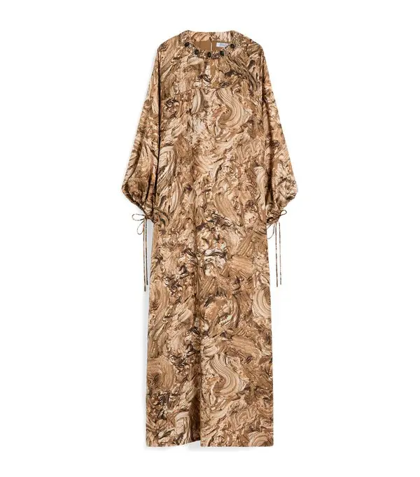 Max Mara Silk Tunic Gown - Yellow